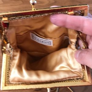 La Regale | Bags | Euc Gold Party Purse | Poshmark